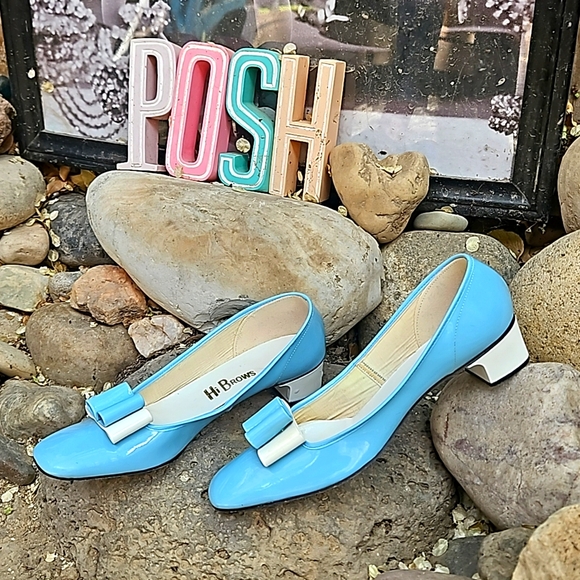 Vintage Hi Brows | Shoes | Hi Brows Vintage Bow Pump | Poshmark